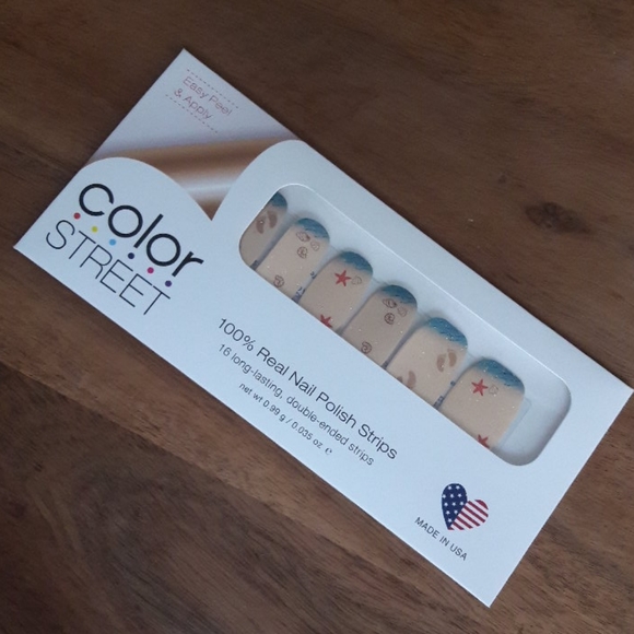 Color Street | Makeup | Color Street Nails Fiji Shores Rare Retired ...